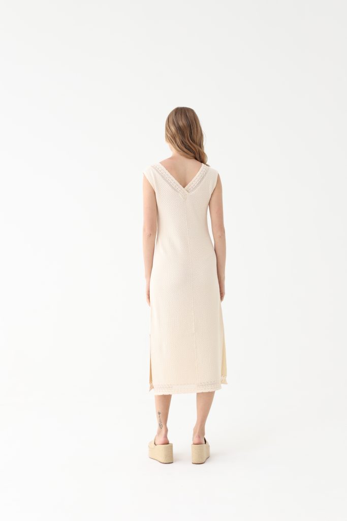 VESTIDO KAMZA TEJIDO EN 100% ALGODÓN PIMA - Wisqa Perú only natural fibers